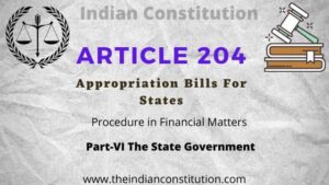 Article 200 Assent To Bills of The Indian Constitution