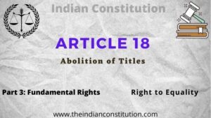 Article 312: All India Services » The Indian Constitution