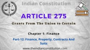 Article 280 Finance Commission of The India